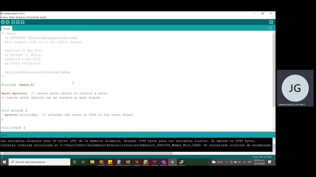 Solución: Error al cargar código a Arduino Nano - YouTube