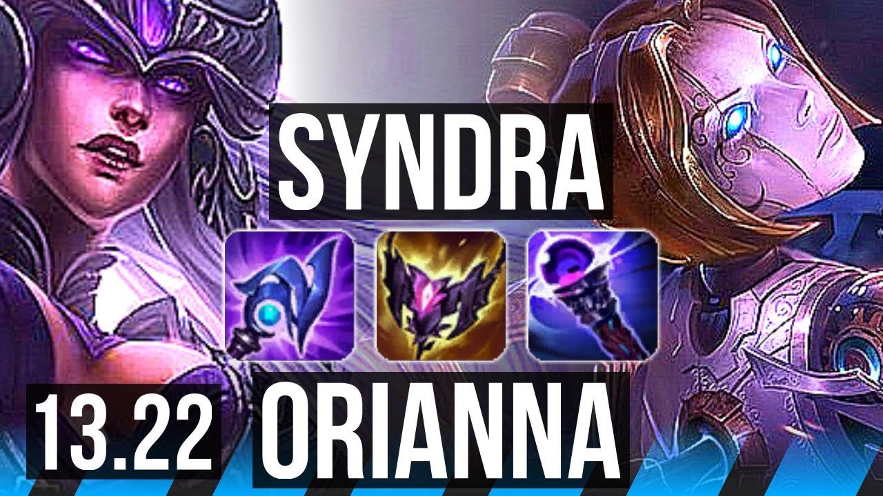 Syndra Vs Orianna Mid Comeback 15 3 14 1 1m Mastery Godlike Br