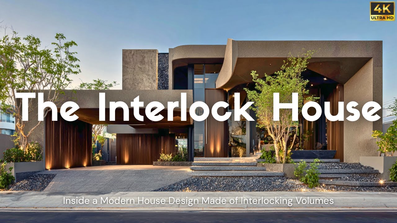 Inside a Modern House Design Made of Interlocking Volumes | The ...