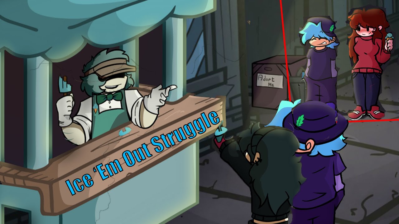 Friday Night Funkin: Ice 'Em Out Struggle | Mint-side Garcello - YouTube