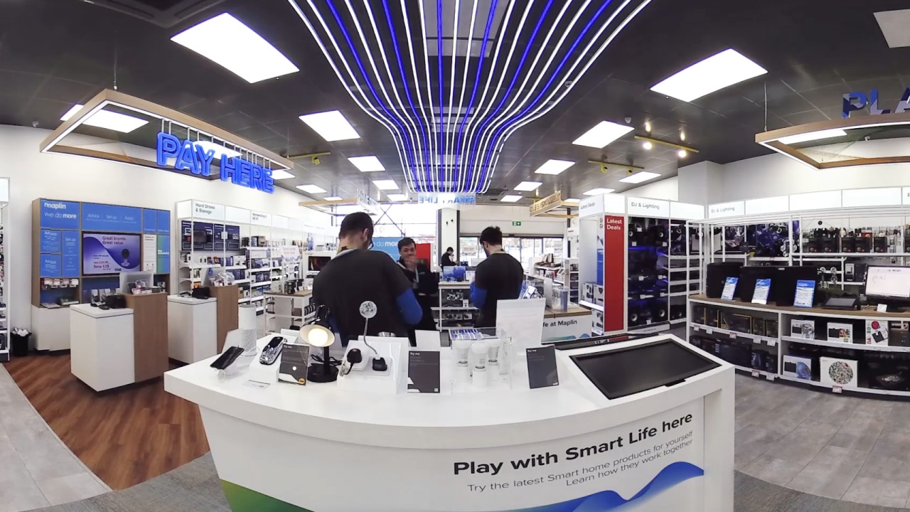 Maplin 360: In-store 360 Tours That Excite The Imagination - YouTube