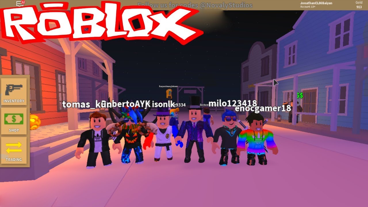¿Quien es el mejor pistolero? - Roblox - Spooky Revolvers - YouTube