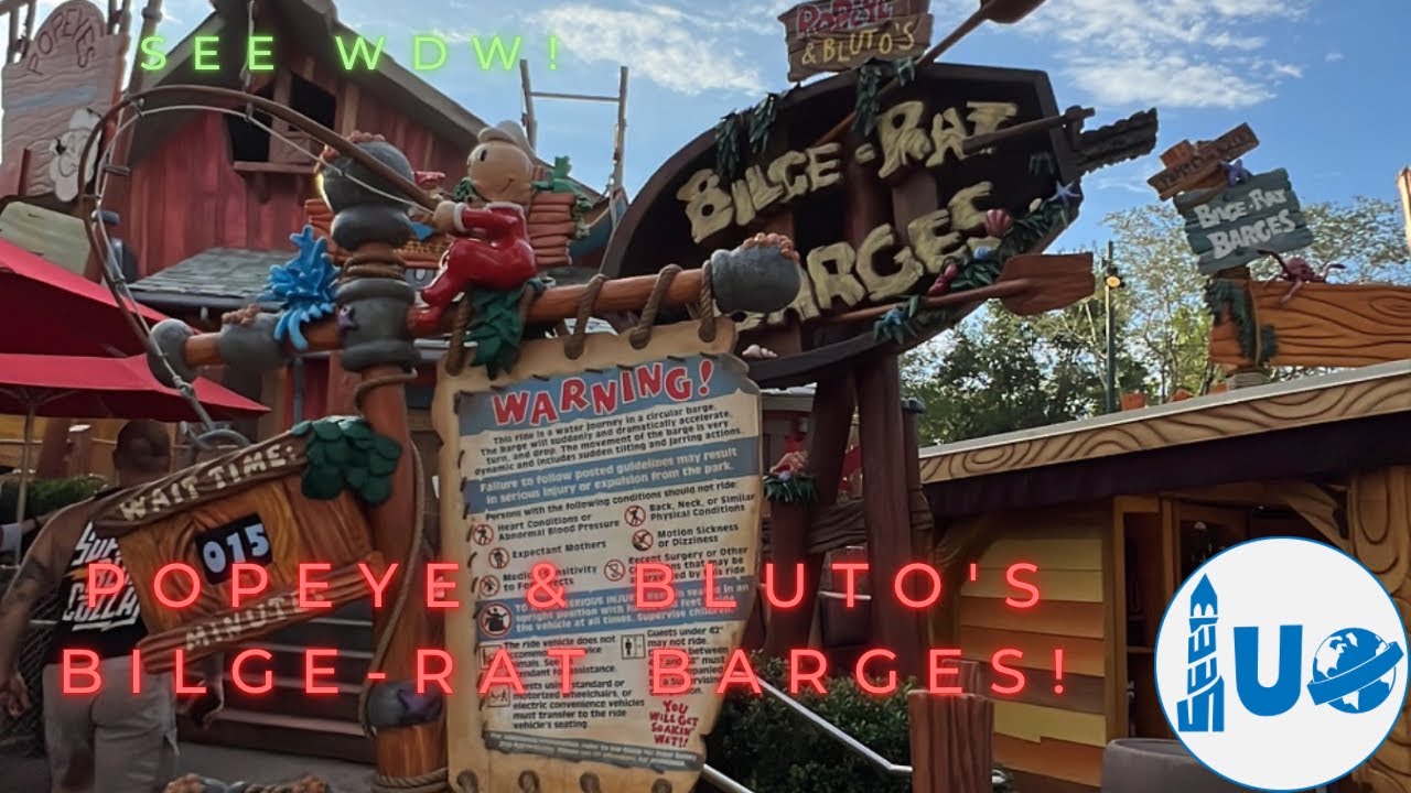 Popeye & Bluto’s Bilge-Rat Barges! - YouTube