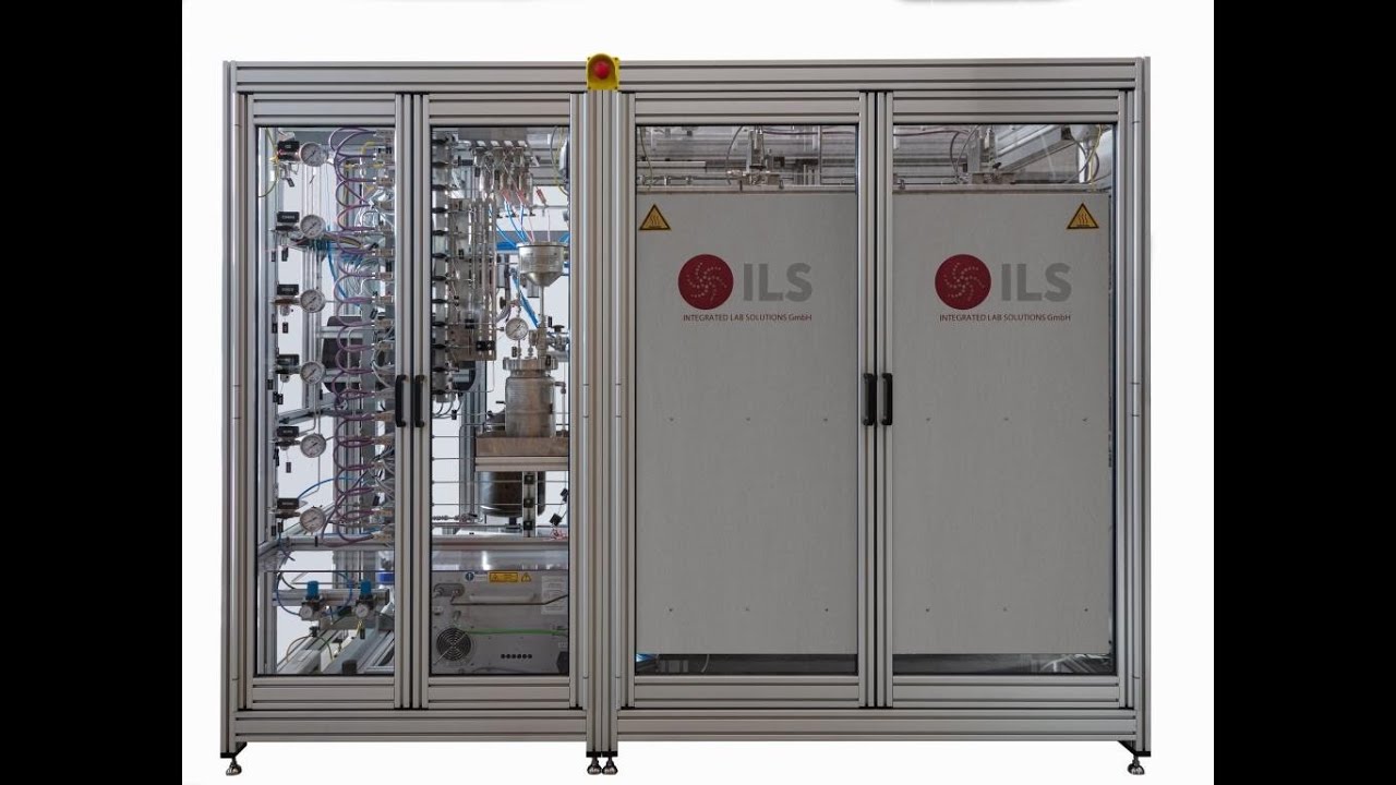 ILS 3-parallel DeNOx Emmissions Catalyst Testing Unit - YouTube