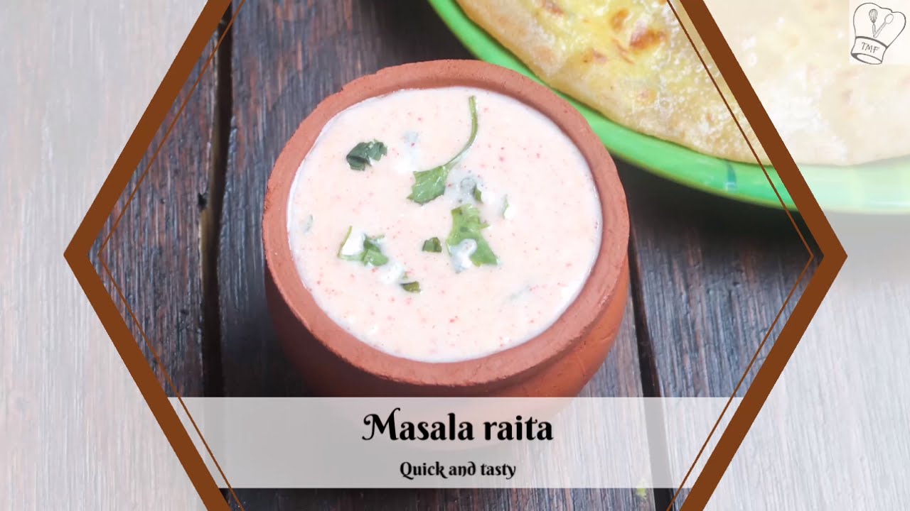 Masala raita | Plain raita | simple restaurant-style 2 minutes raita ...