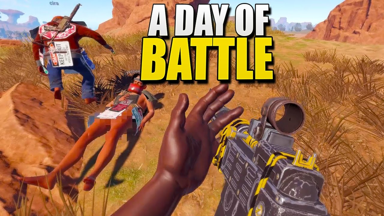 A Day Of Battle (Rust Survival) #53 - YouTube
