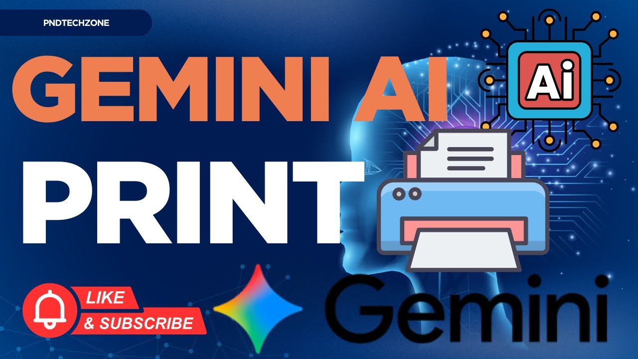 How to Print in Gemini AI | Step by Step Guide: Print from Gemini AI # ...