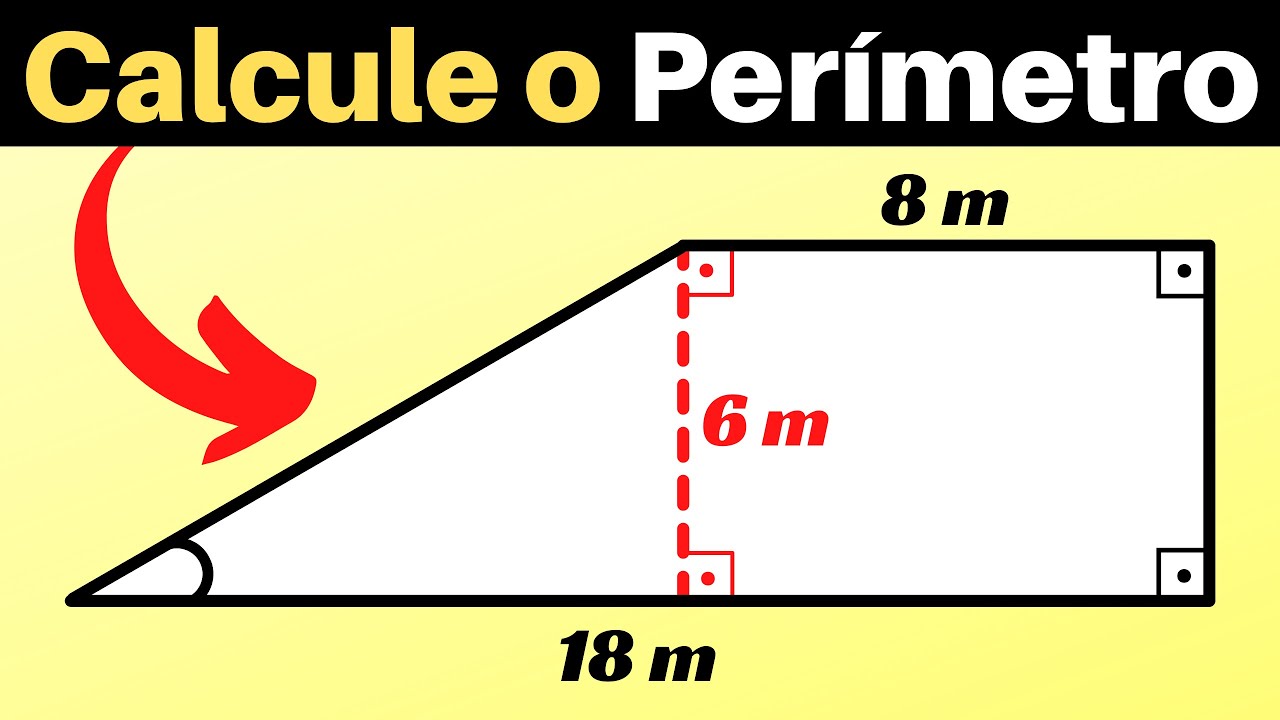 Perimetro Do Trapezio Calcule O Perímetro Do Trapézio Abcd Ao Lado