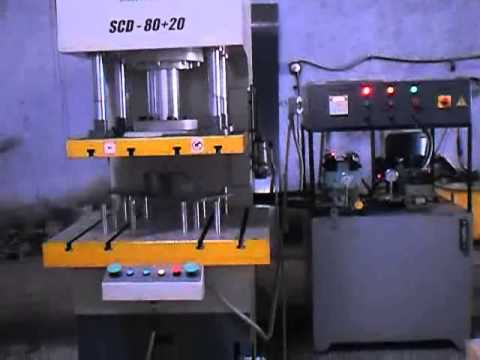 Double action press | Deep drawing press | Die cushion hydraulic press ...
