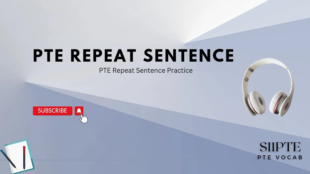PTE Repeat Sentence Practice | repeated🎧 - YouTube