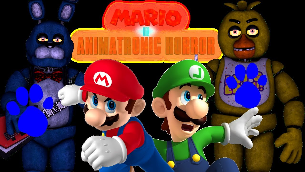 MARIO AND LUIGI ARE ENTERING A FNAF ERA || MARIO IN ANIMATRONIC HORROR ...