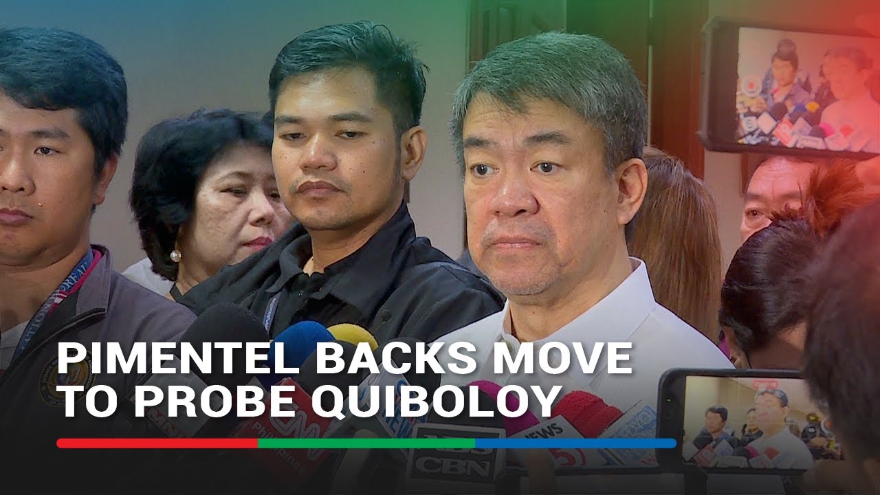 Pimentel backs move to probe Quiboloy | ABS-CBN News - YouTube