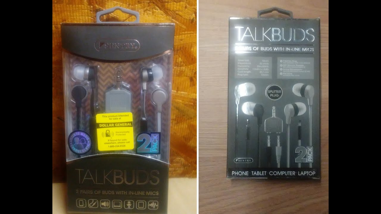 SENTRY Talk buds - Product review - YouTube