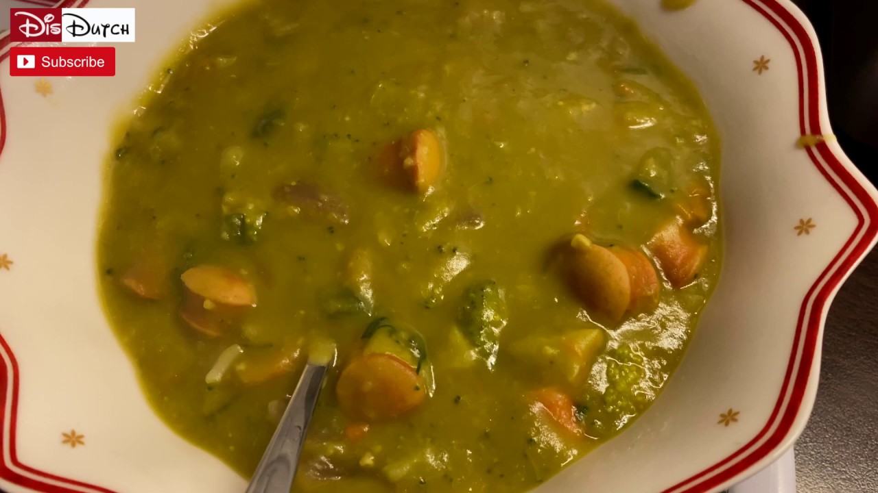 easy recipe: adaptation of the Dutch split peas soup gerookt erwten ...