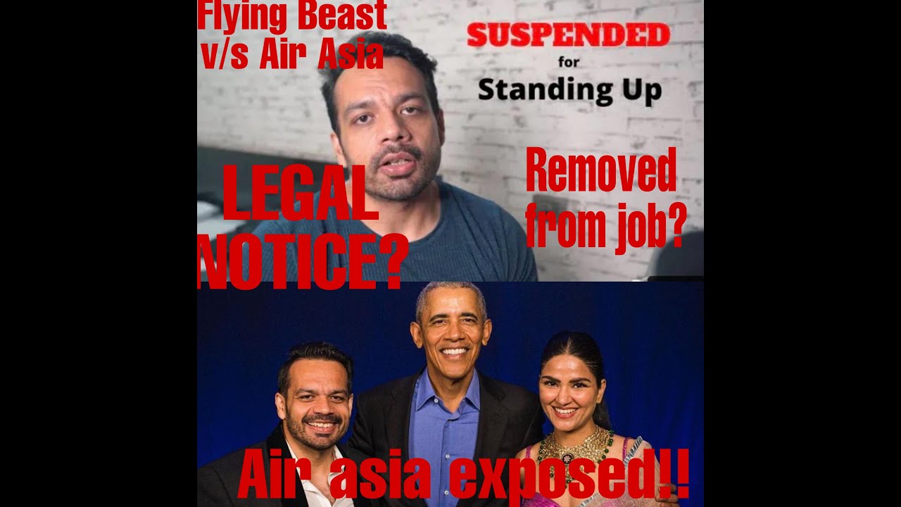 Flying Beast VS Air Asia!! Air Asia exposed!!! All details in summary ...