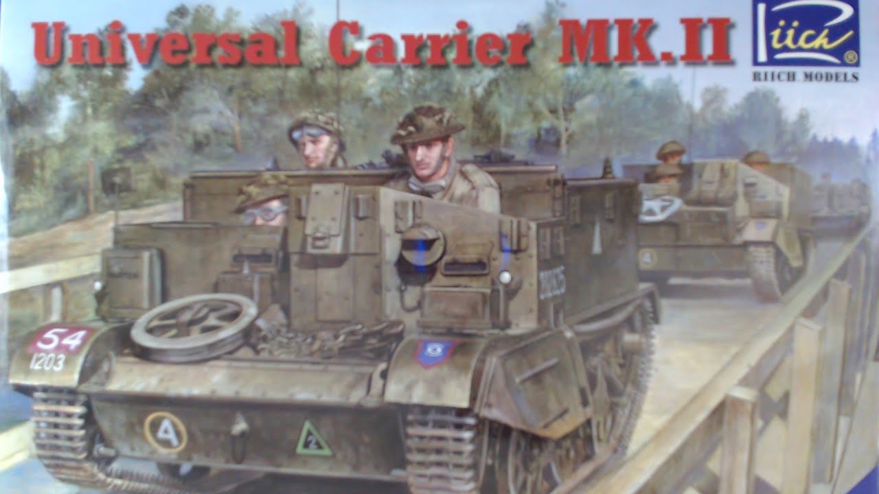 Universal Carrier Mark II By Riich Models Kit Review - YouTube