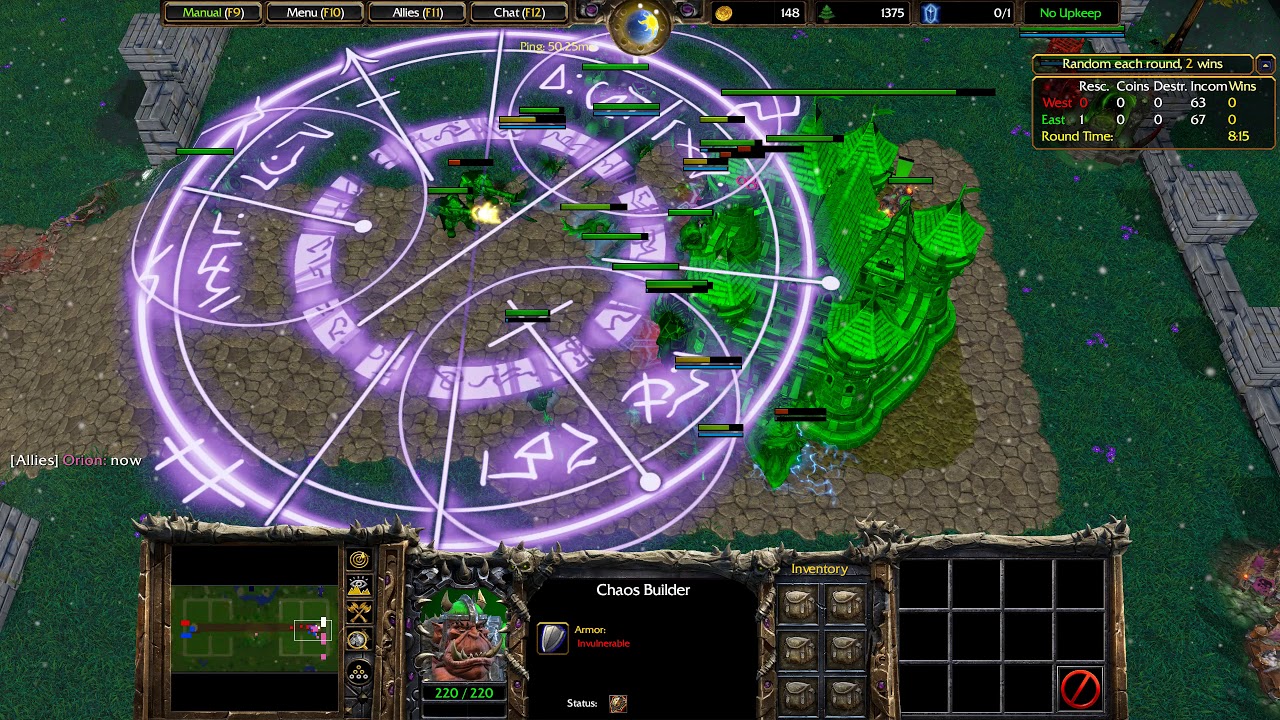 Warcraft 3 Reforged - Castle Fight - YouTube