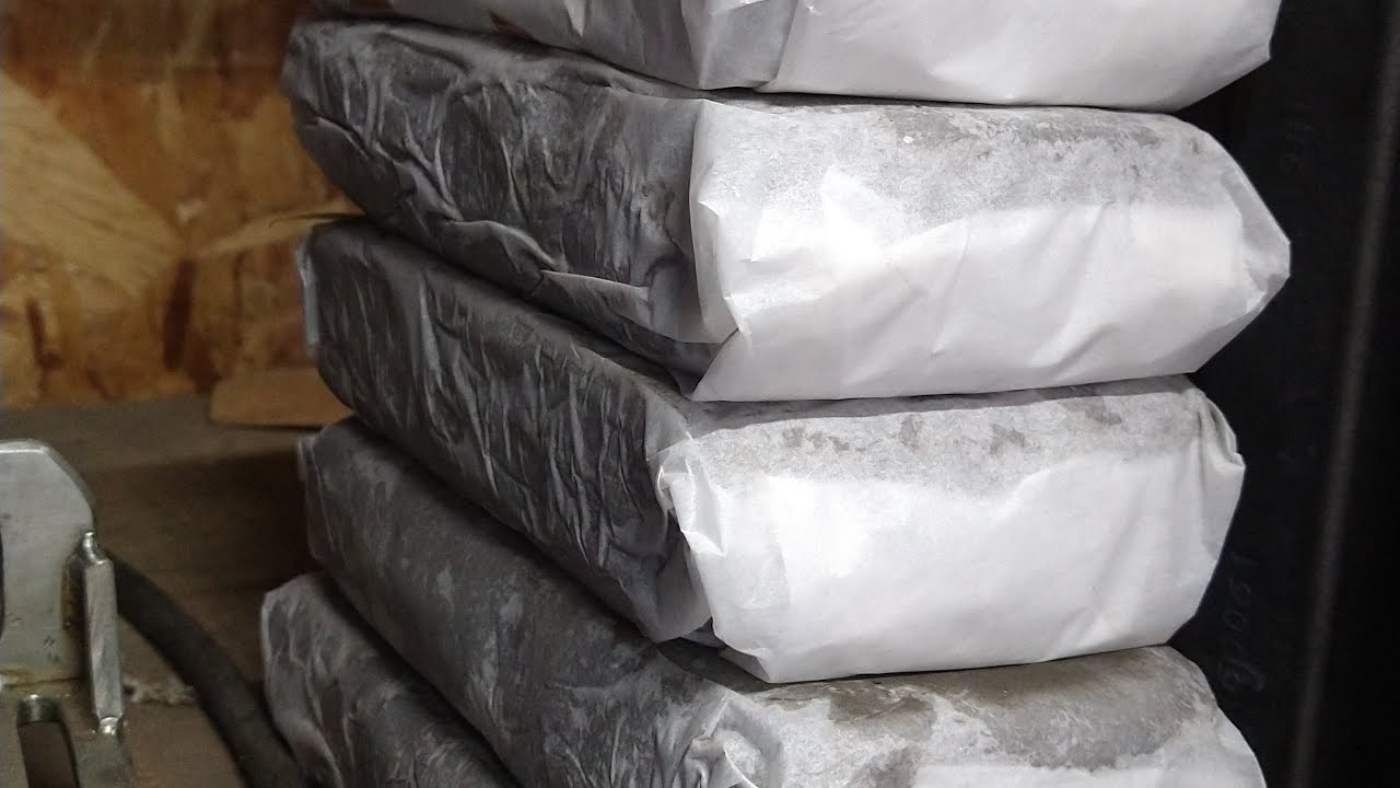 Making clay bricks - for a future steel bloomery. - YouTube