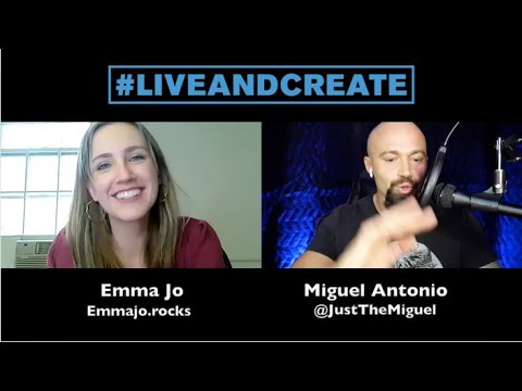 #liveandcreate 044 w/ Emma Jo (Singer-Songwriter) FULL EPISODE - YouTube