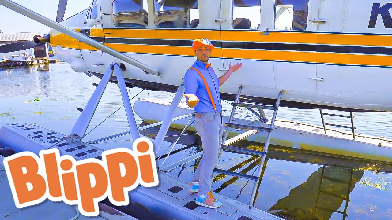 Blippi Explores a Seaplane - Educational Videos for Kids - YouTube