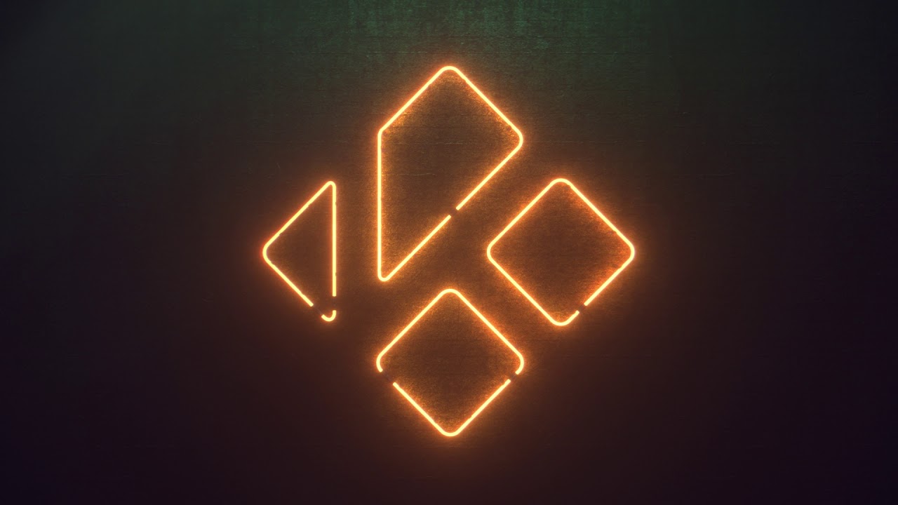 Neon Sign Kodi Splash Screen - YouTube