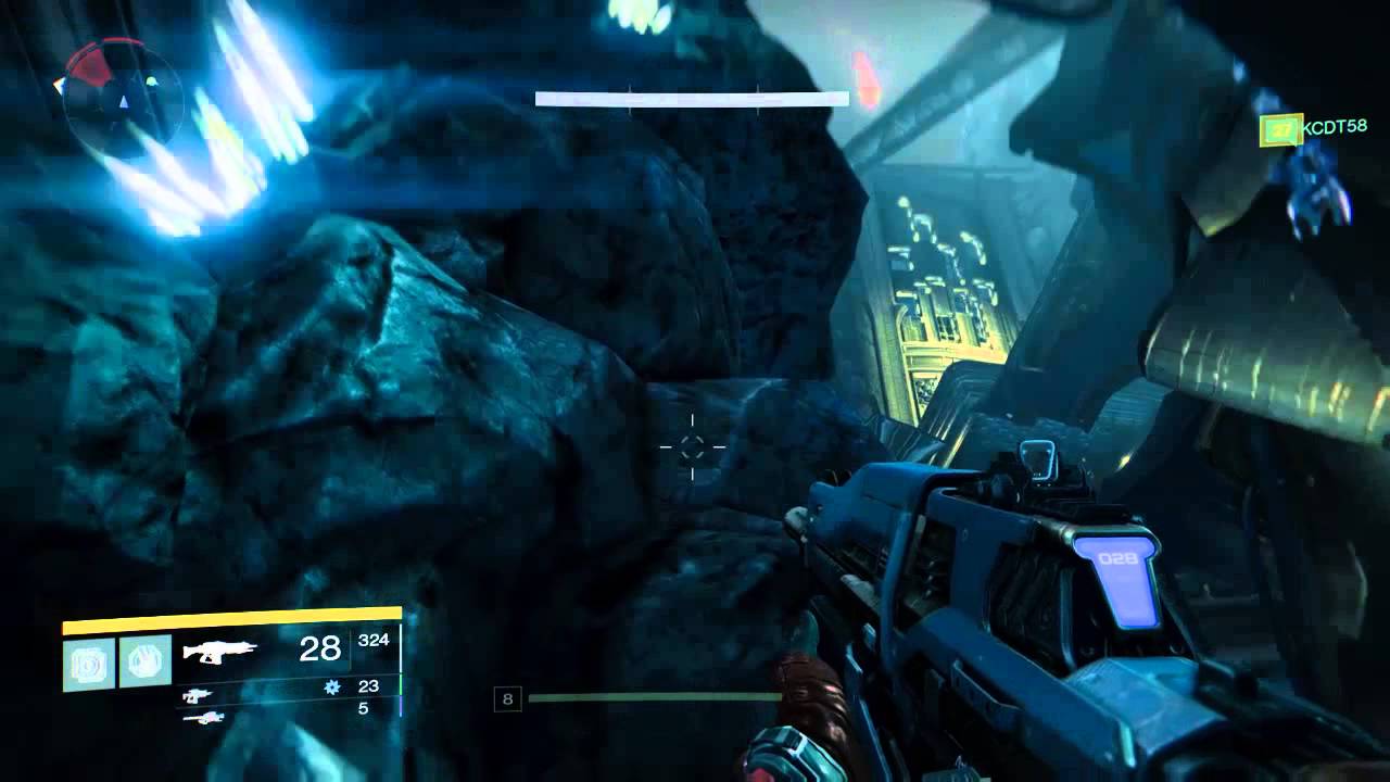 Temple of Crota How to get Ghost behind window - YouTube