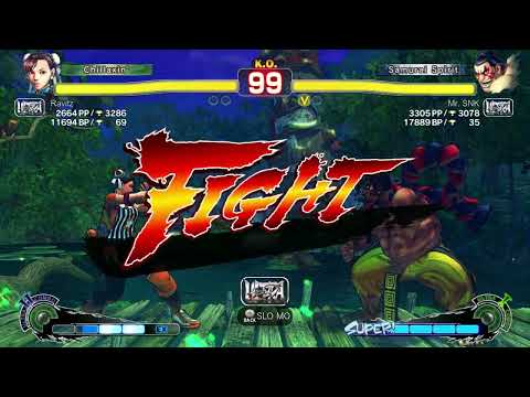 Ravitz (Chun-li) Vs Mr.SNK (Honda) | USF4