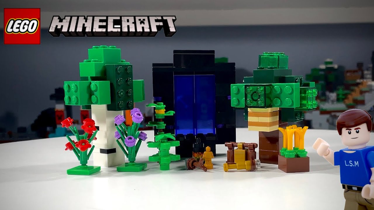 Lego minecraft builds you can use to improve your MOCs - YouTube