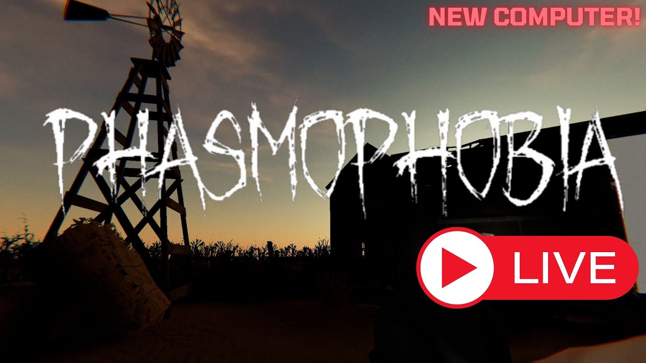 🔴(NEW COMPUTER TEST) - Back to Tier One Everything in Phasmophobia ...