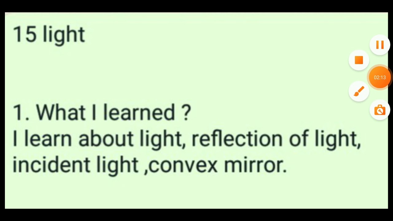 class 7 science chapter 15 light - YouTube