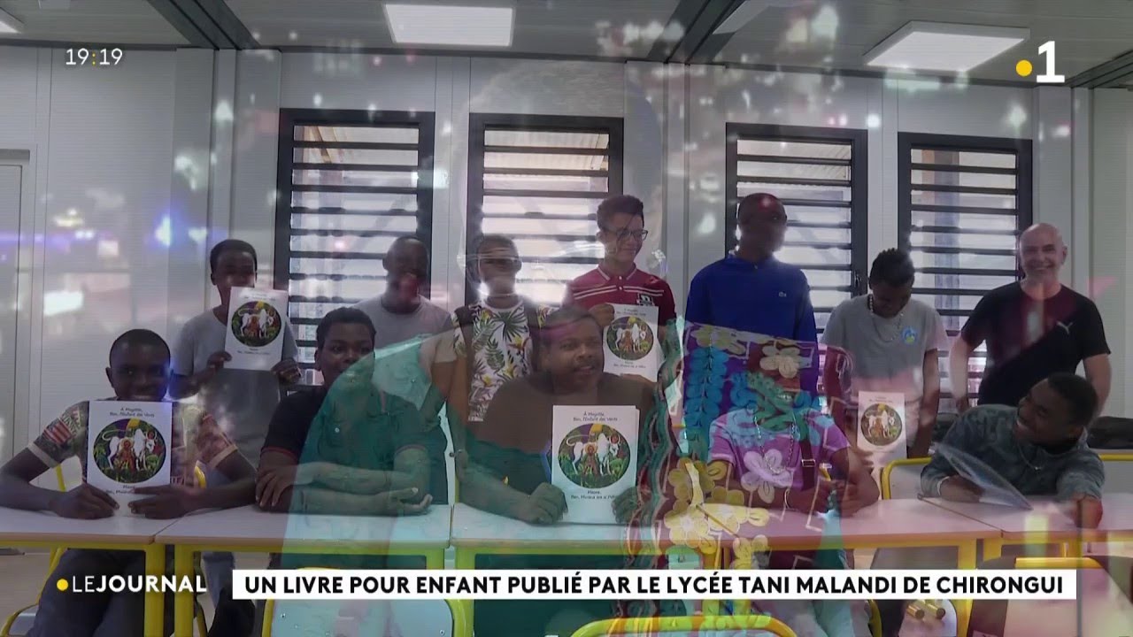 Un livre pour enfant publié par le lycée Tani Malandi de Chirongui ...