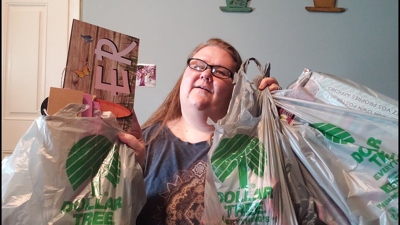 EASTER D0LLAR TREE HAUL & SHOP WITH US HAYLEY AND I - YouTube