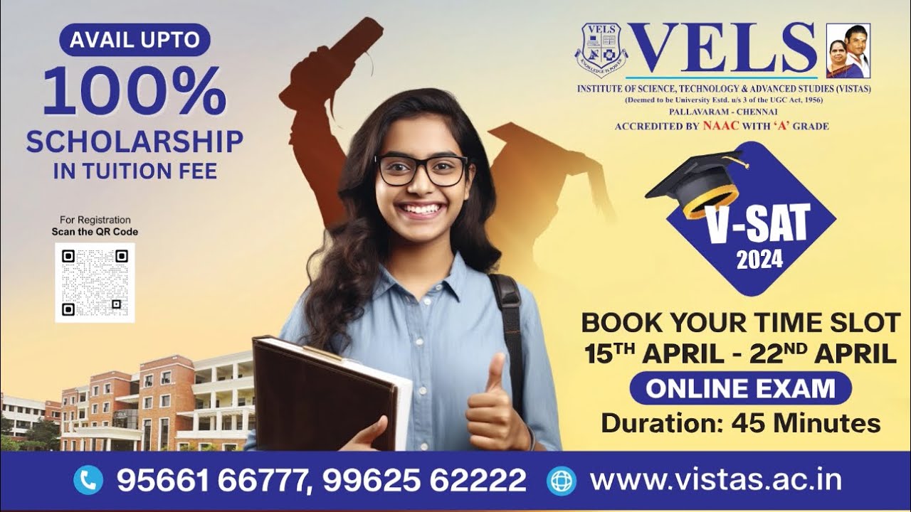 VSAT 2024 - Step by step procedure | Vels University | Scholarship - YouTube