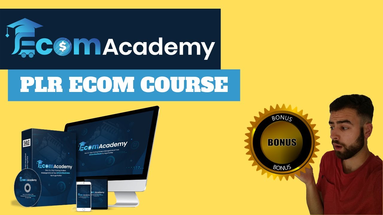 EcomAcademy Review 🤩ECOM PLR COURSE, SALES MATERIALS & ECOMACADEMY ...