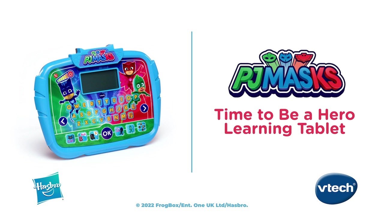 PJ Masks Time to Be a Hero Learning Tablet | Demo Video | VTech® - YouTube