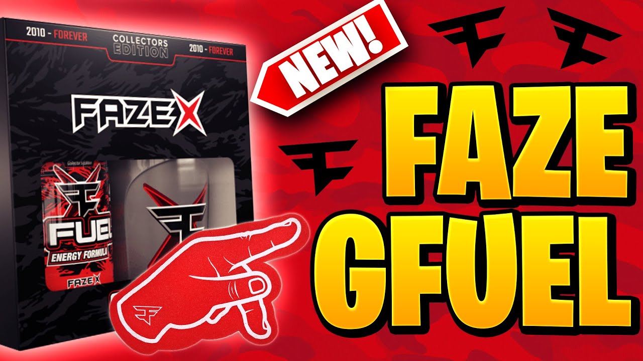 FaZe X GFUEL Unboxing and Review! NEW FAZE CLAN FLAVOR!!! - YouTube