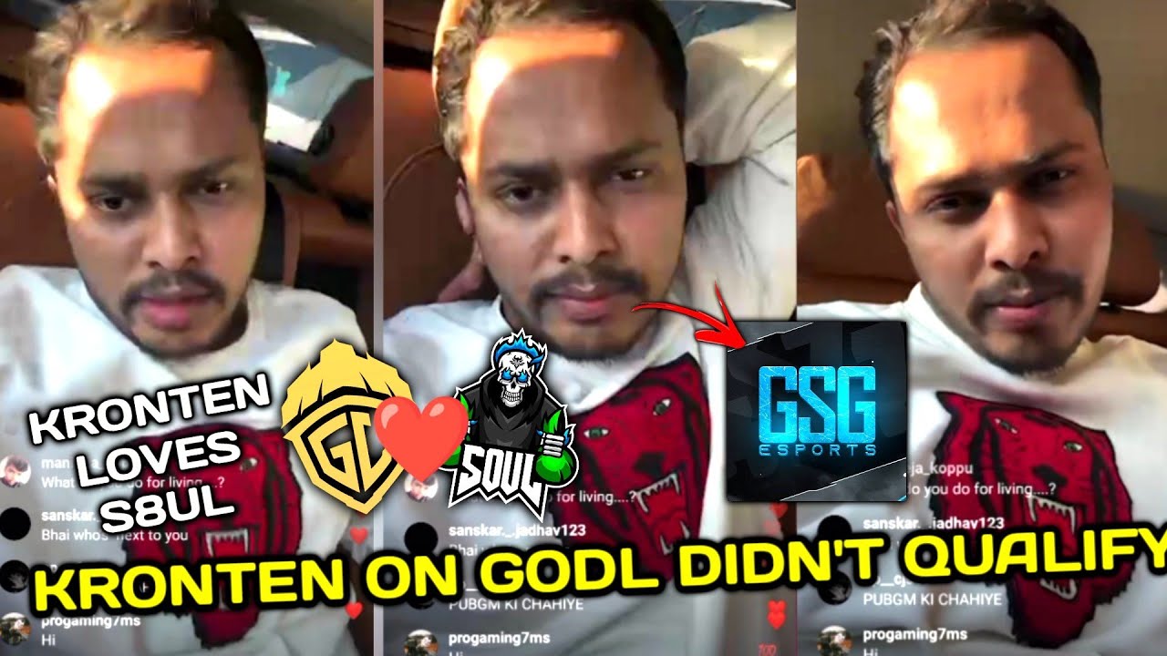 Kronten on Godl didn't qualify in Tournament| Kronten Loves Soul 💛🚀 ...