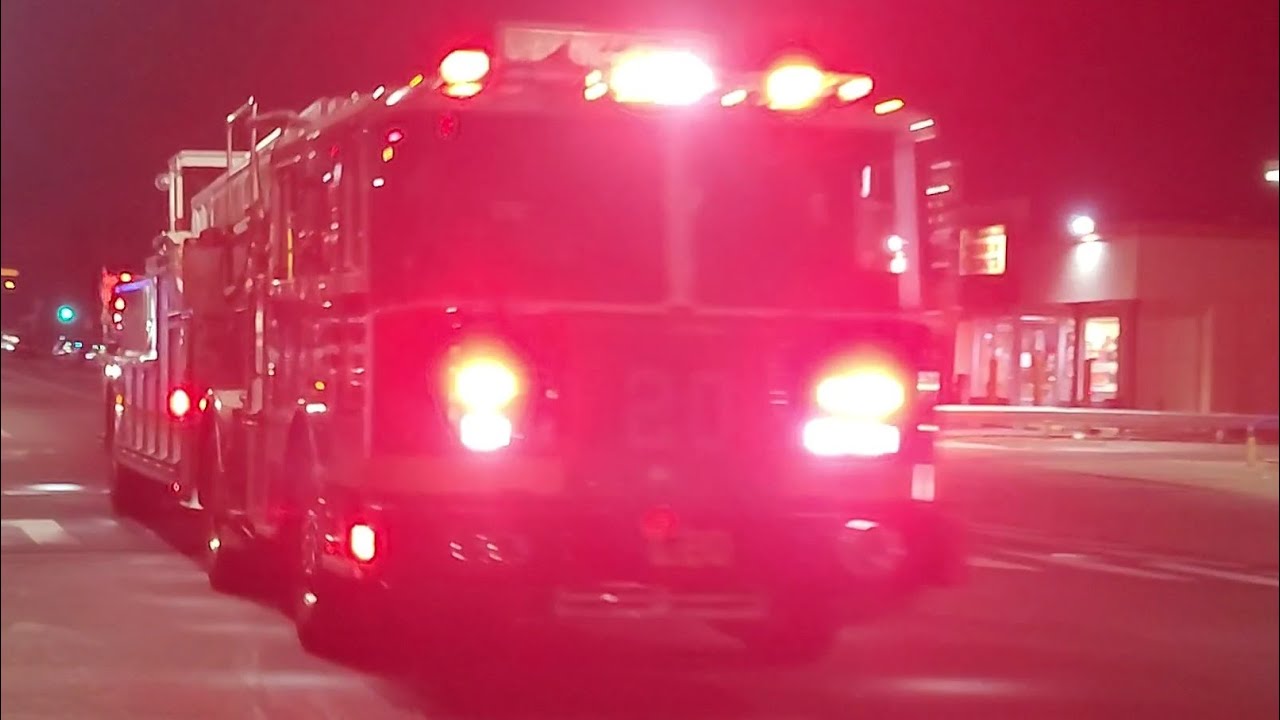 PFD R.I.T Ladder 20 Responding - YouTube