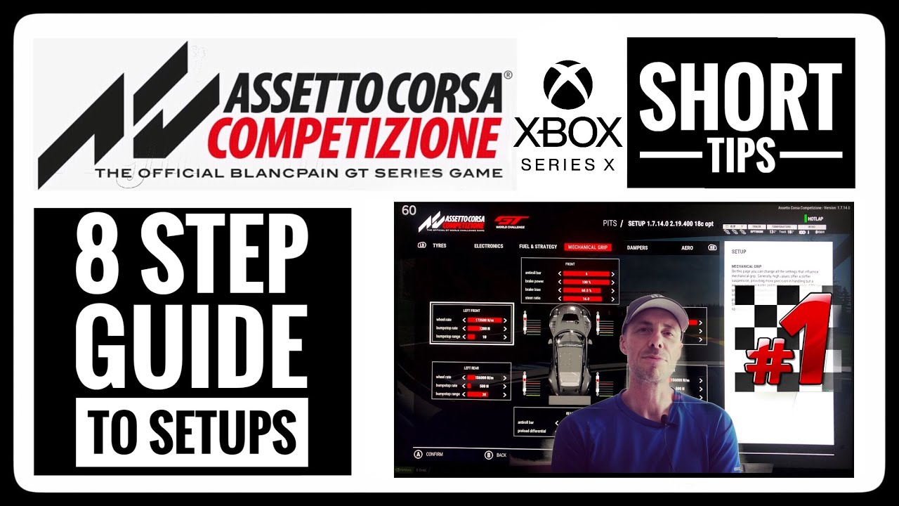 Assetto Corsa Competizione 8 step setup guide - YouTube