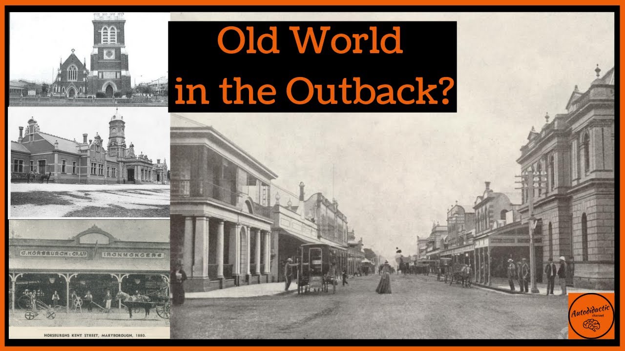 Old World Buildings in Outback Queensland with Gary and Sam from ...