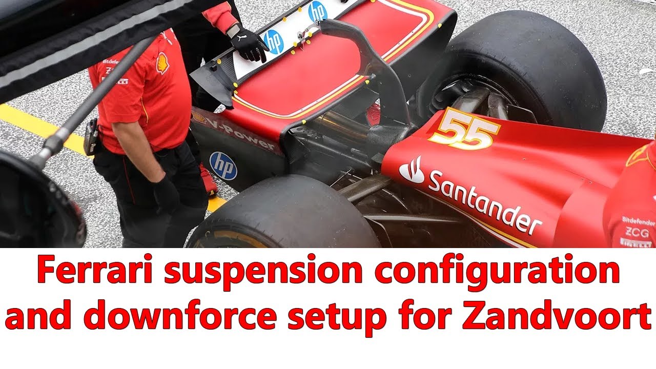 F1 Dutch GP: Ferrari advances pressure center and adjusts SF-24 rear ...