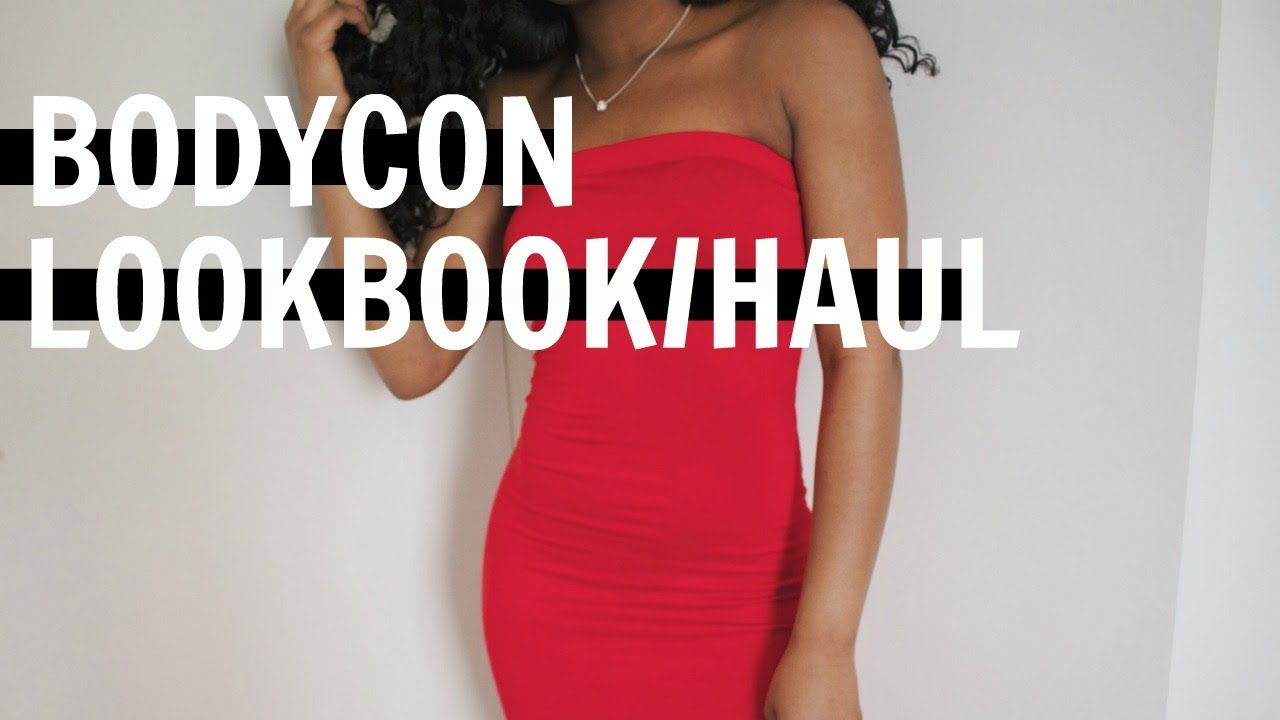 Bodycon Haul Lookbook Ft Missguided Asos And Fashionnova Youtube