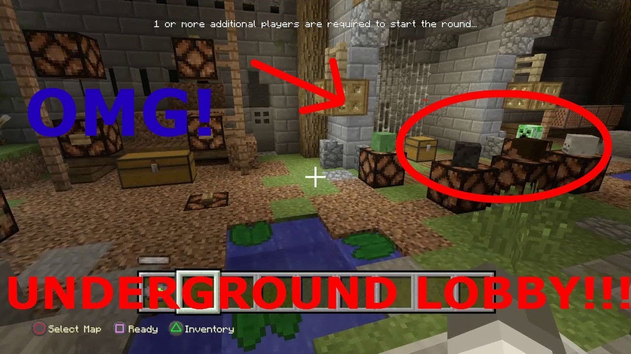 How To Get Into The Old Minecraft Mini-game Lobby!! - YouTube