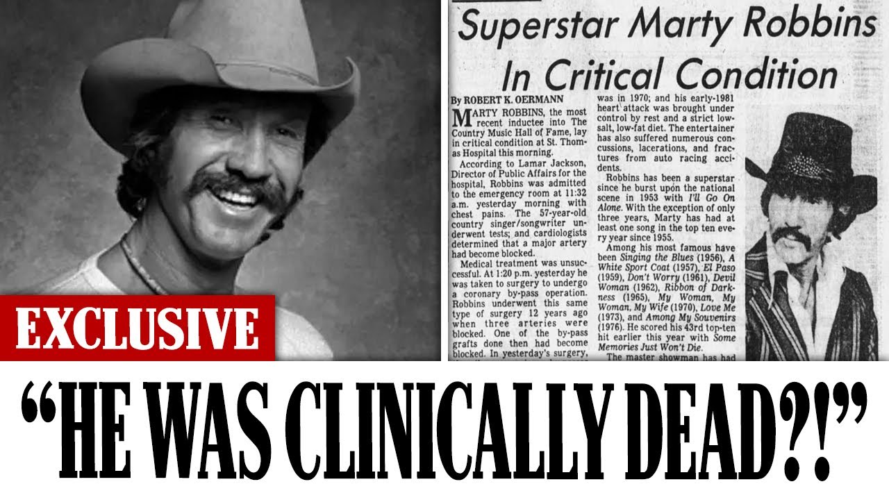 The Day Marty Robbins CHEATED Death (The Truth Finally Revealed) - YouTube