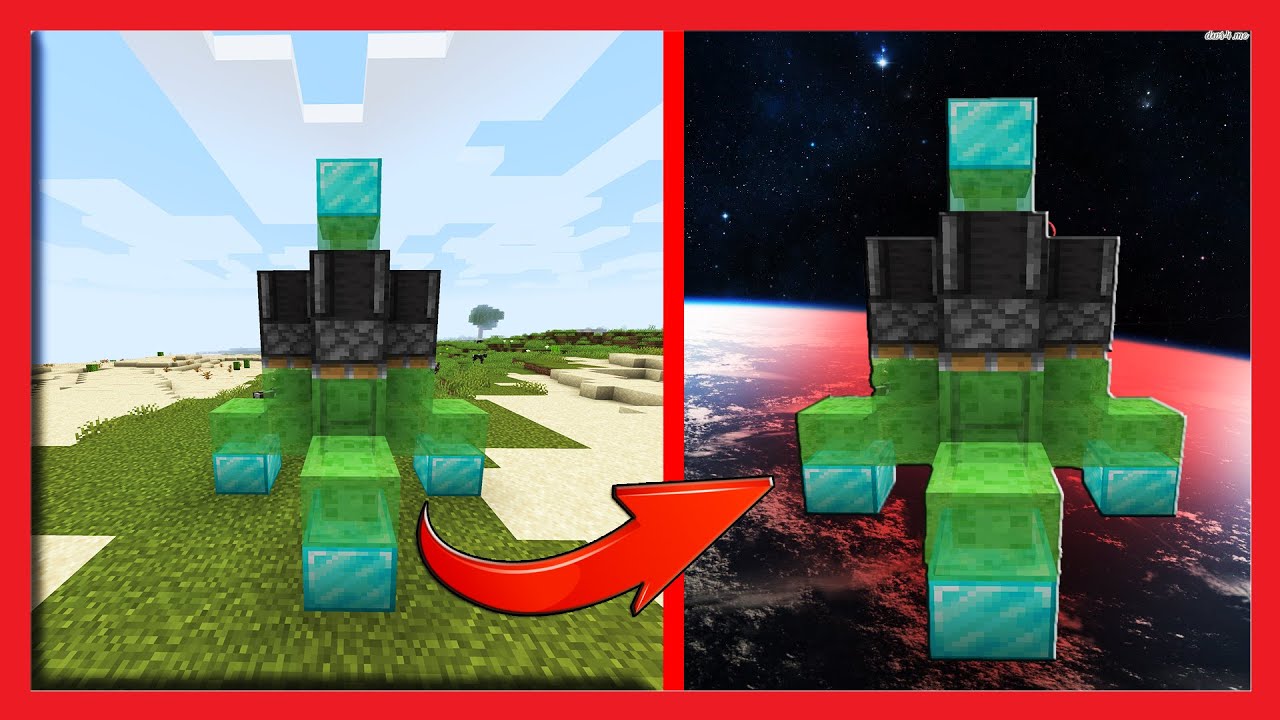 Kako Napraviti Raketu u Minecraft-u! - YouTube