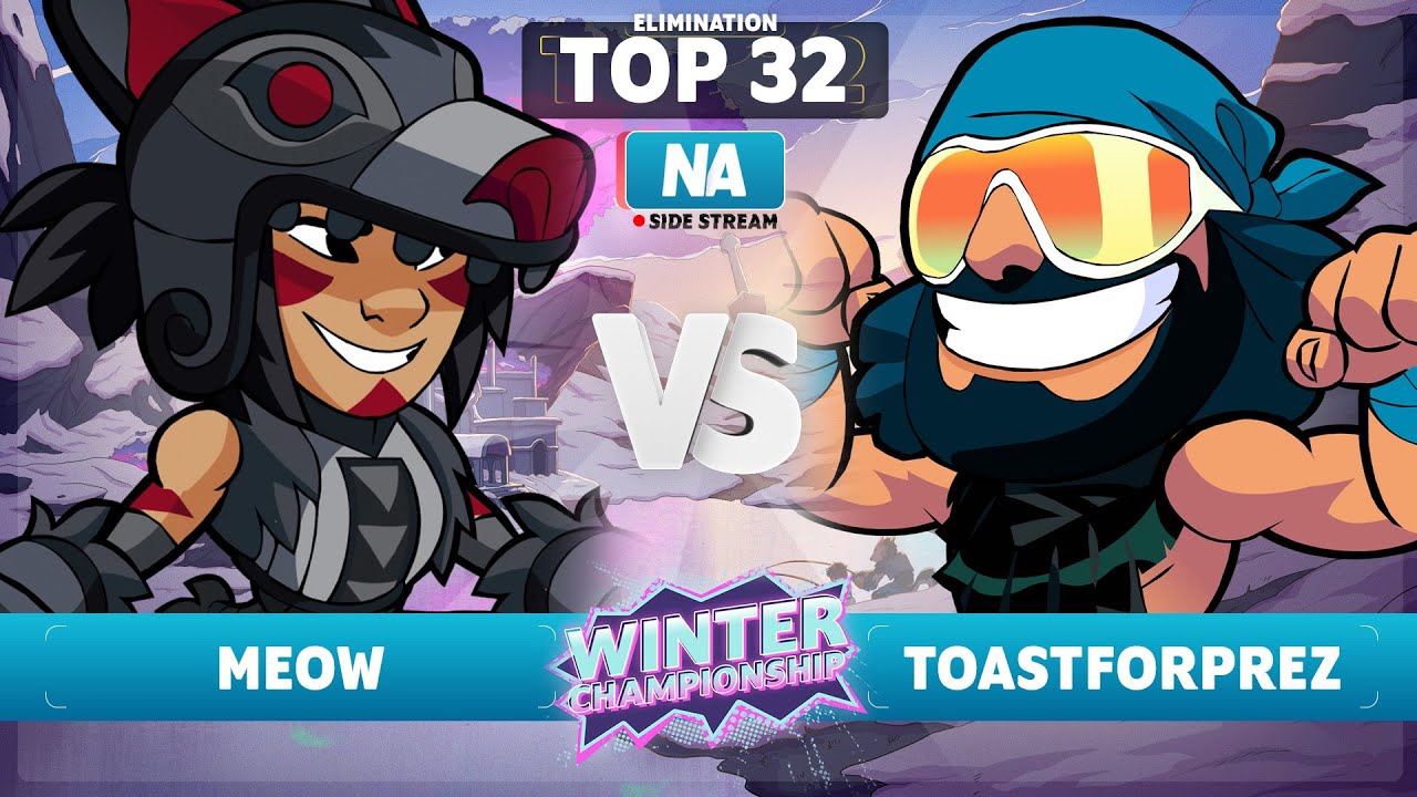 meow vs. Toastforprez - Elimination Top 32 - NA - Brawlhalla Winter ...