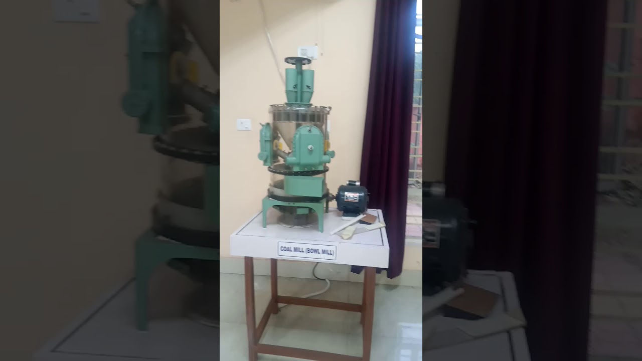 How Coal Mill (Bowl Mill) work in power plant, model of Coal Mill(Bowl ...