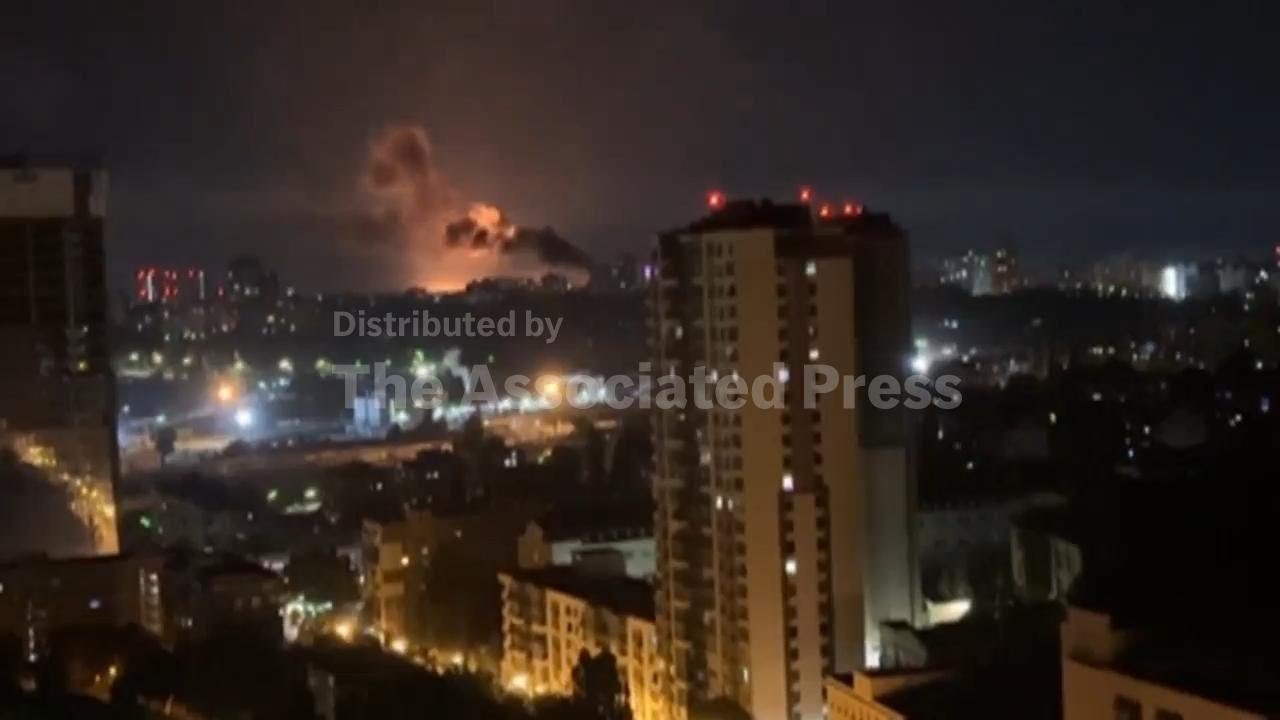 At least 23 people injured in Russia's largest aerial attack on Kyiv ...