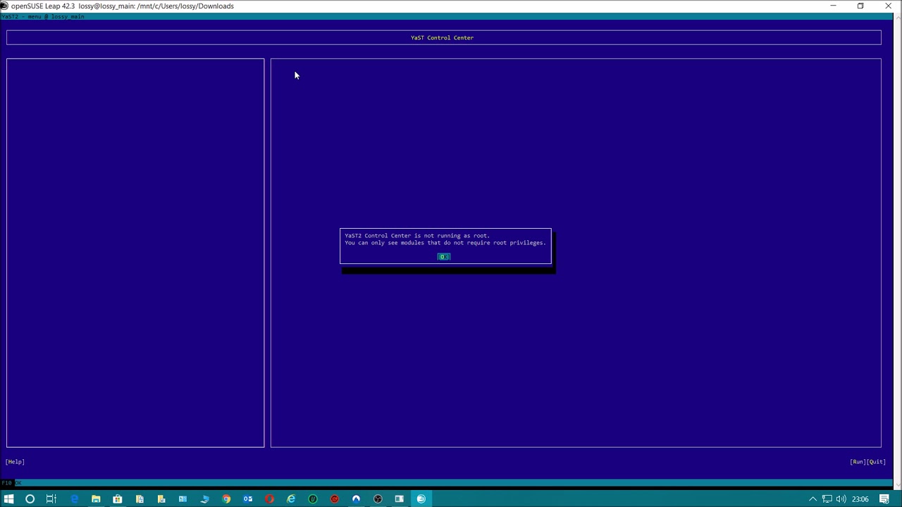 openSUSE Leap 42 Linux installation on a Windows 10 system - YouTube