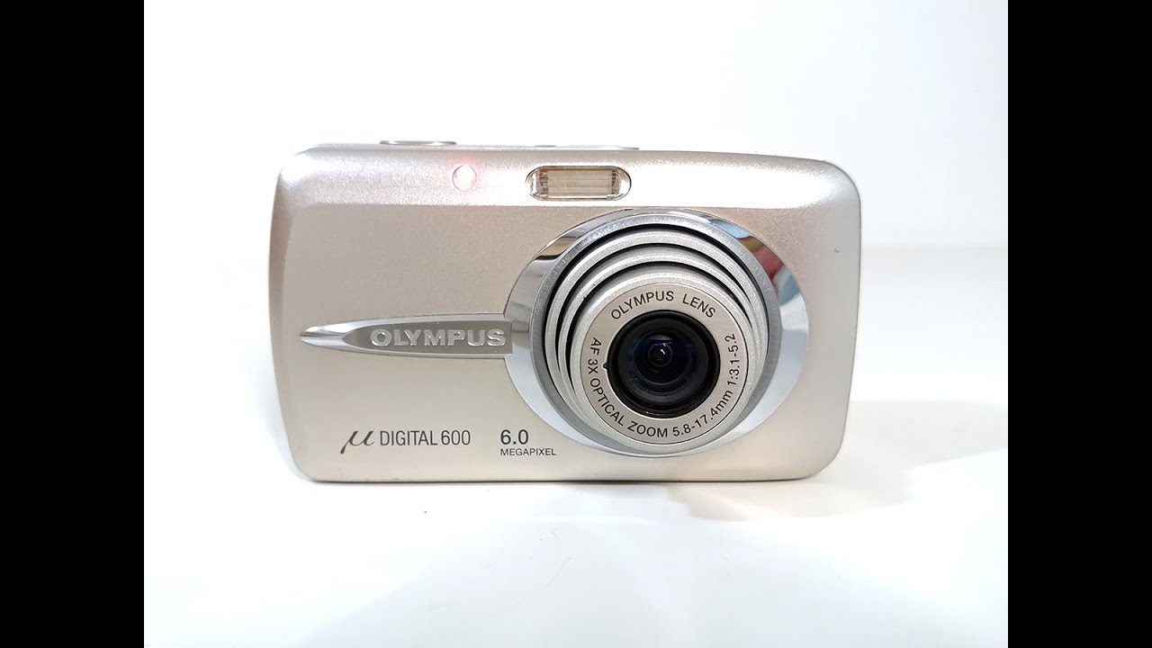 OLYMPUS μ DIGITAL 600 Digital Camera - YouTube